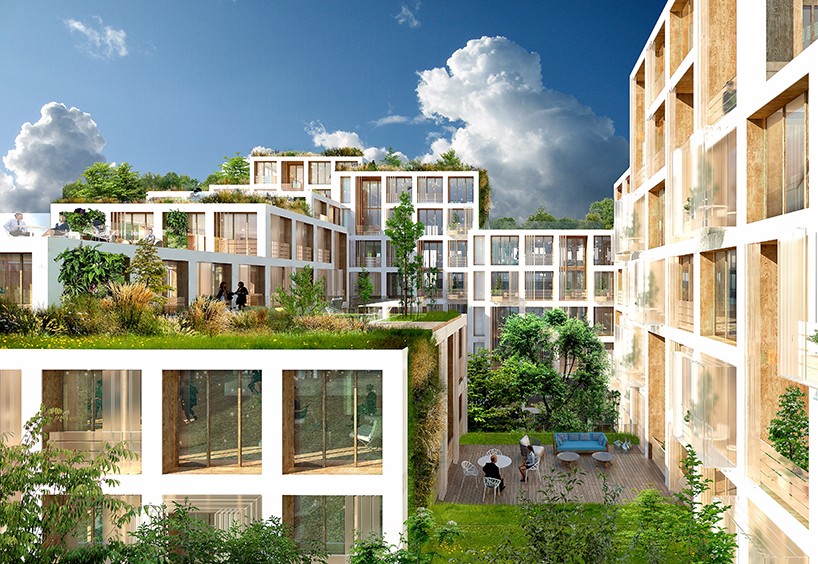 时间为主题的共享住宅 居住建筑案例 筑龙建筑设计论坛