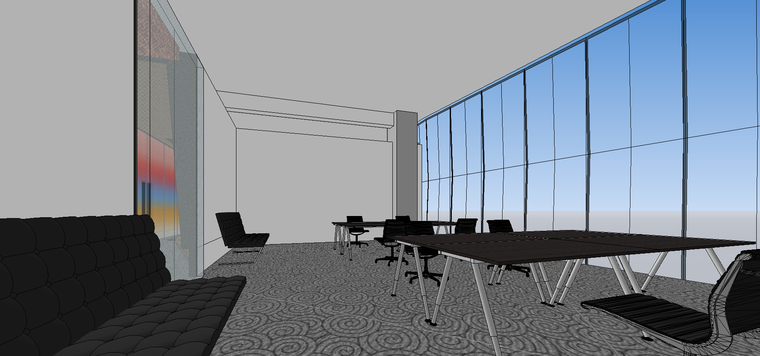 悉尼大学图书馆SU模型设计-sketchup模型-筑龙渲染表现论坛