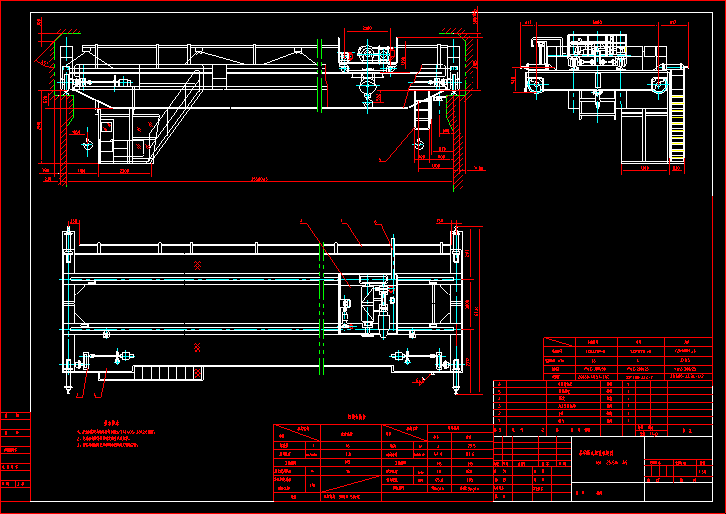 5t 10t 16t 桥式起重机图纸-其他结构资料-筑龙结构设计论坛