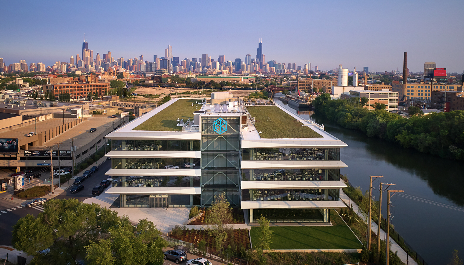 美国芝加哥C.H. ROBINSON中西部总部-SOM-办公建筑案例-筑龙建筑设计论坛