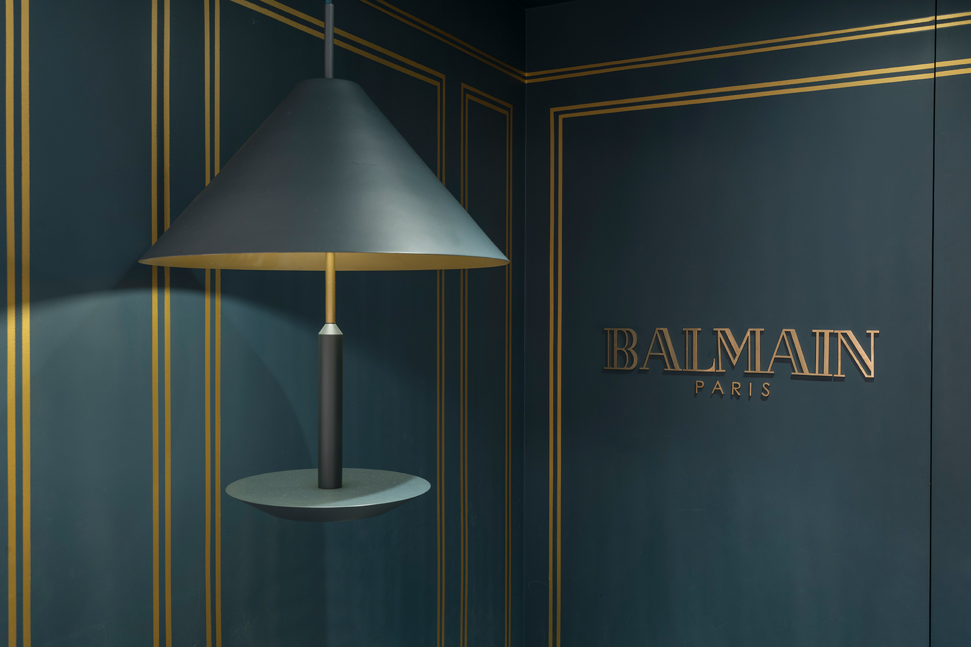 Dariel Studio-Balmain上海静安嘉里中心旗舰店室内设计 Balmain Plaza 66丨15P-室内方案文本-筑龙室内设计论坛