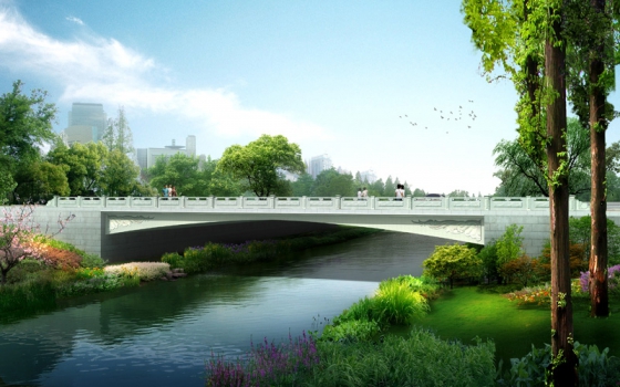 桥梁效果图制作用什么软件及桥梁效果图范例-路桥设计-筑龙路桥市政论坛