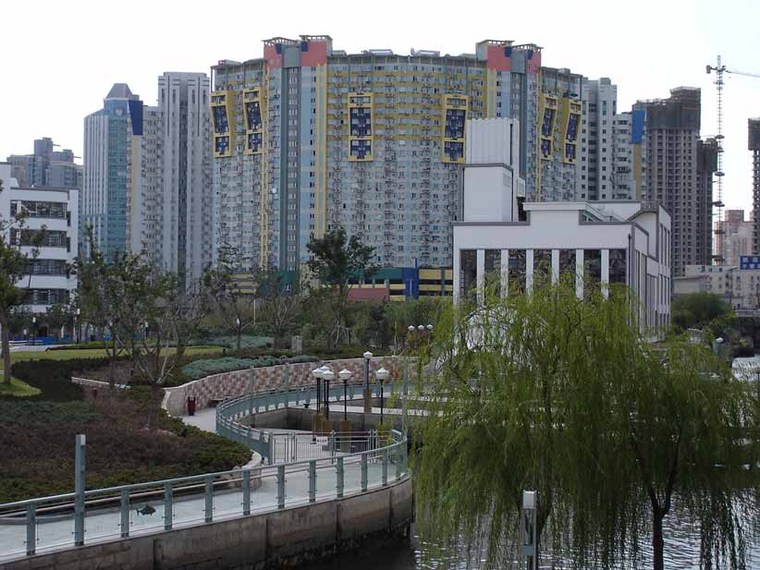 上海中远两湾城-居住区案例-筑龙园林景观论坛