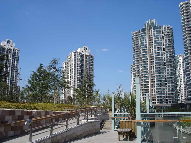 上海中远两湾城-居住区案例-筑龙园林景观论坛