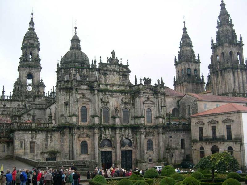 圣地亚哥大教堂(santiago de compostela)-古典建筑案例-筑龙建筑设计论坛