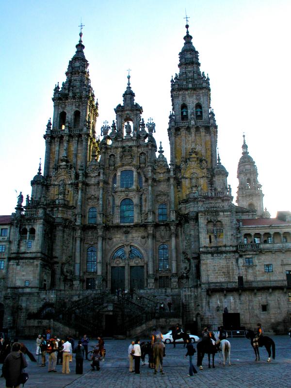 圣地亚哥大教堂(santiago de compostela)-古典建筑案例-筑龙建筑设计论坛