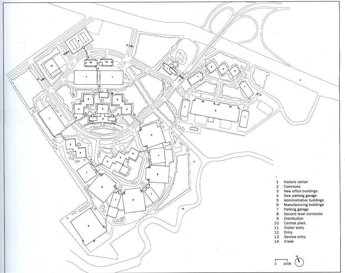 康柏电脑校园扩建(compaq computer campus expansion)-教育建筑案例-筑龙建筑设计论坛