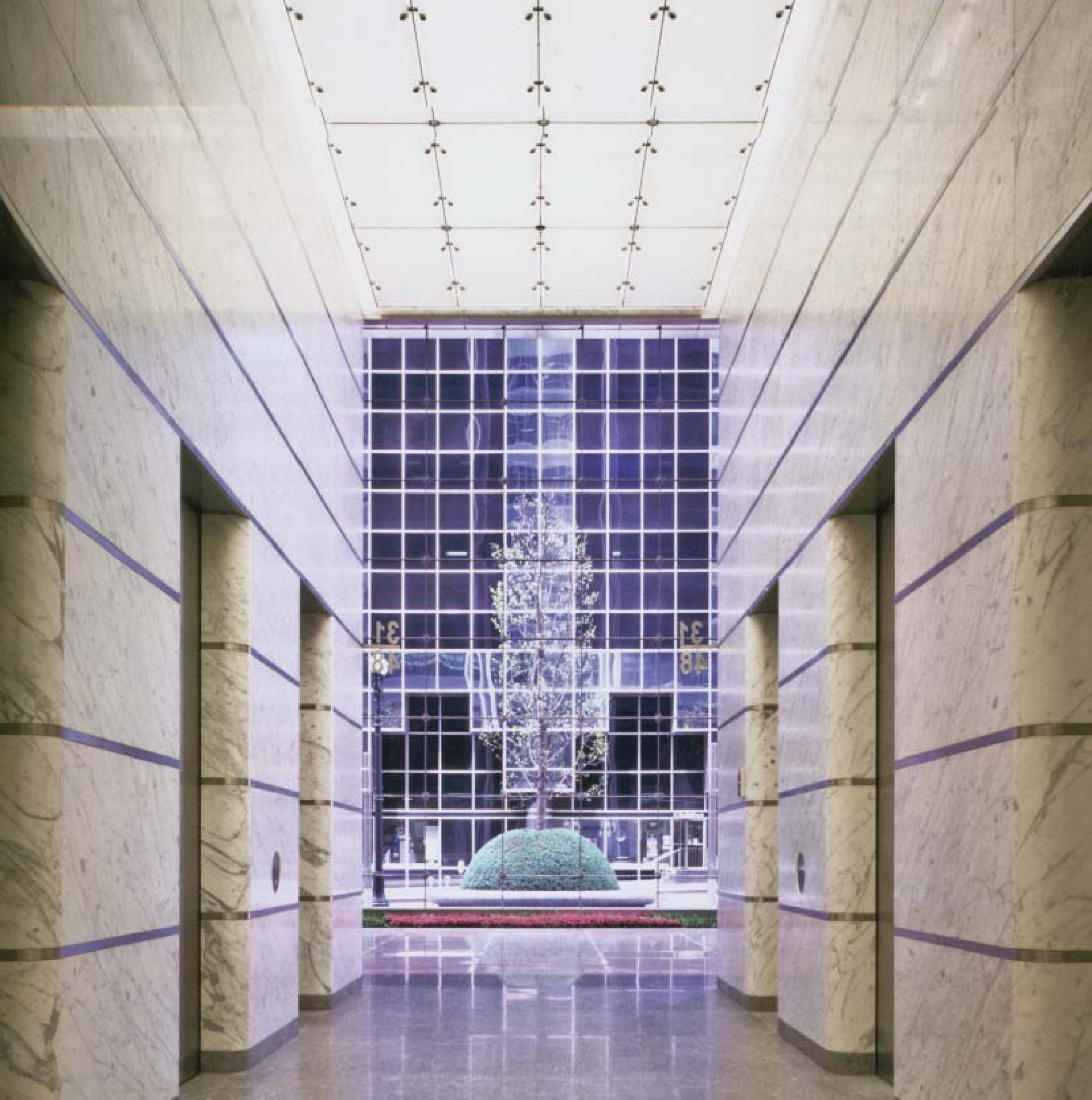 芝加哥One North Wacker私人车道(One North Wacker Drive)-园林小品案例-筑龙园林景观论坛