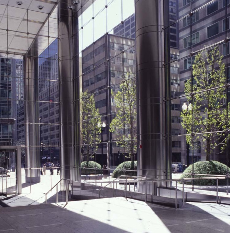 芝加哥One North Wacker私人车道(One North Wacker Drive)-园林小品案例-筑龙园林景观论坛