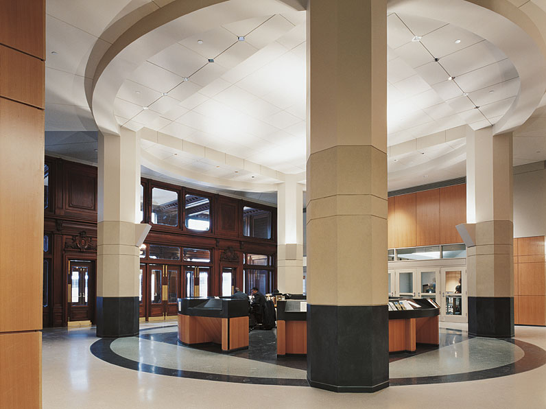 纽约市立大学研究生中心第里斯港图书馆-纽约格瓦德梅-文化建筑案例-筑龙建筑设计论坛