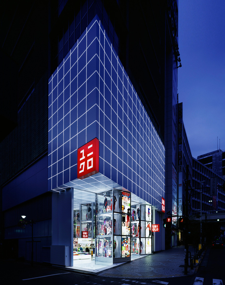 东京Uniqlo Megastore零售店-商业展示类装修案例-筑龙室内设计论坛