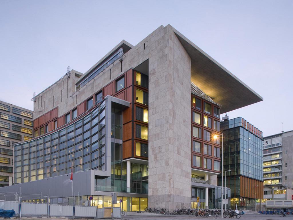 阿姆斯特丹公共图书馆中心-文化建筑案例-筑龙建筑设计论坛