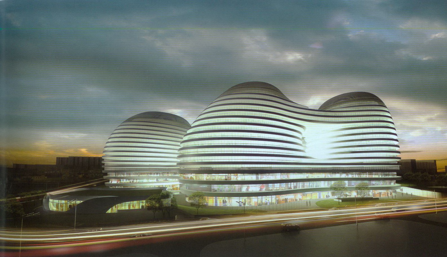 银河SOHO-办公建筑案例-筑龙建筑设计论坛