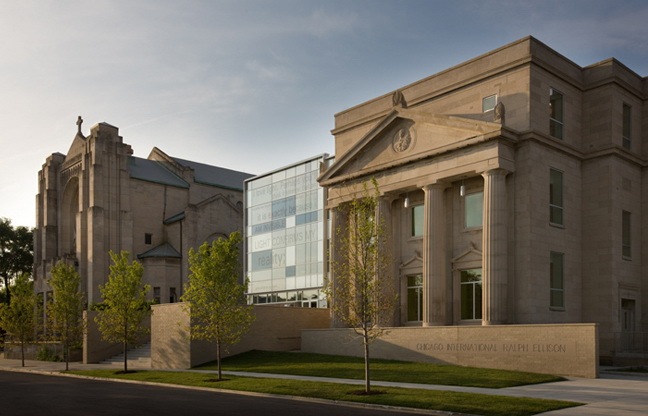 芝加哥国际宪章学校拉尔夫埃利森校园-美国OWP/P建筑设计事务所-教育建筑案例-筑龙建筑设计论坛