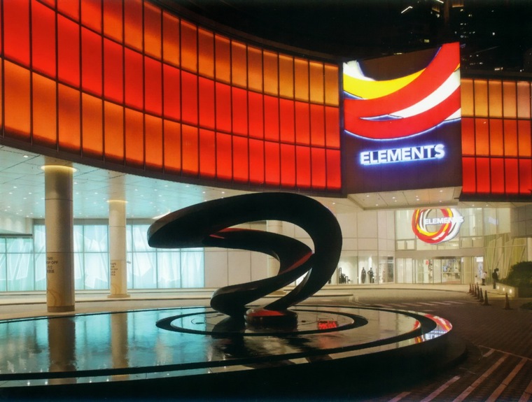 商场--元素演绎--Elements Mall-商业展示类装修案例-筑龙室内设计论坛