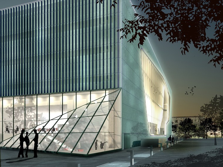 波兰犹太历史主题博物馆-inland/rainer mahlamäki with team riitta id ( - design ...