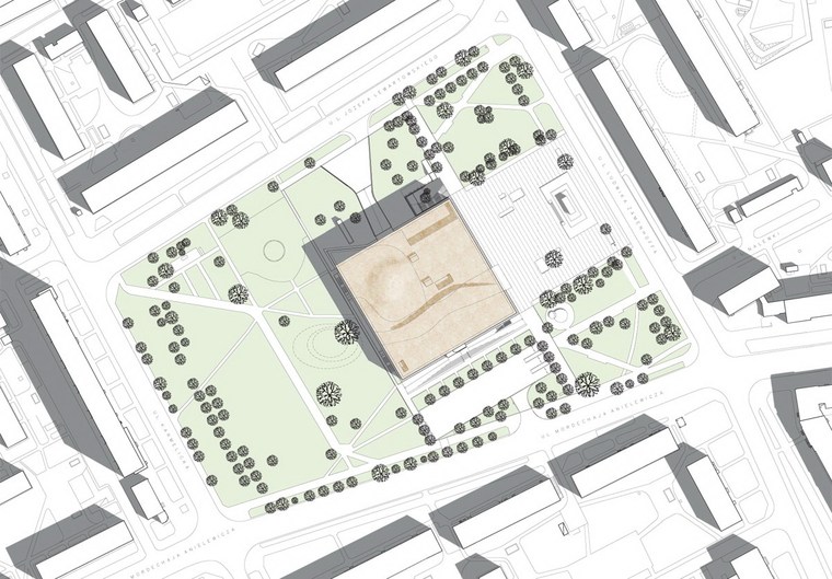 波兰犹太历史主题博物馆-inland/rainer mahlamäki with team riitta id ( - design ...