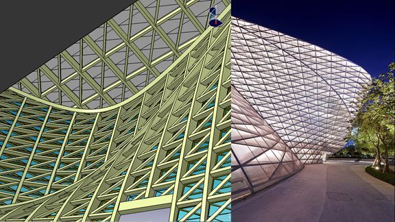 CATIA建筑设计欣赏——当代艺术馆与城市规划展览馆-天天艺术一点点-筑龙建筑设计论坛